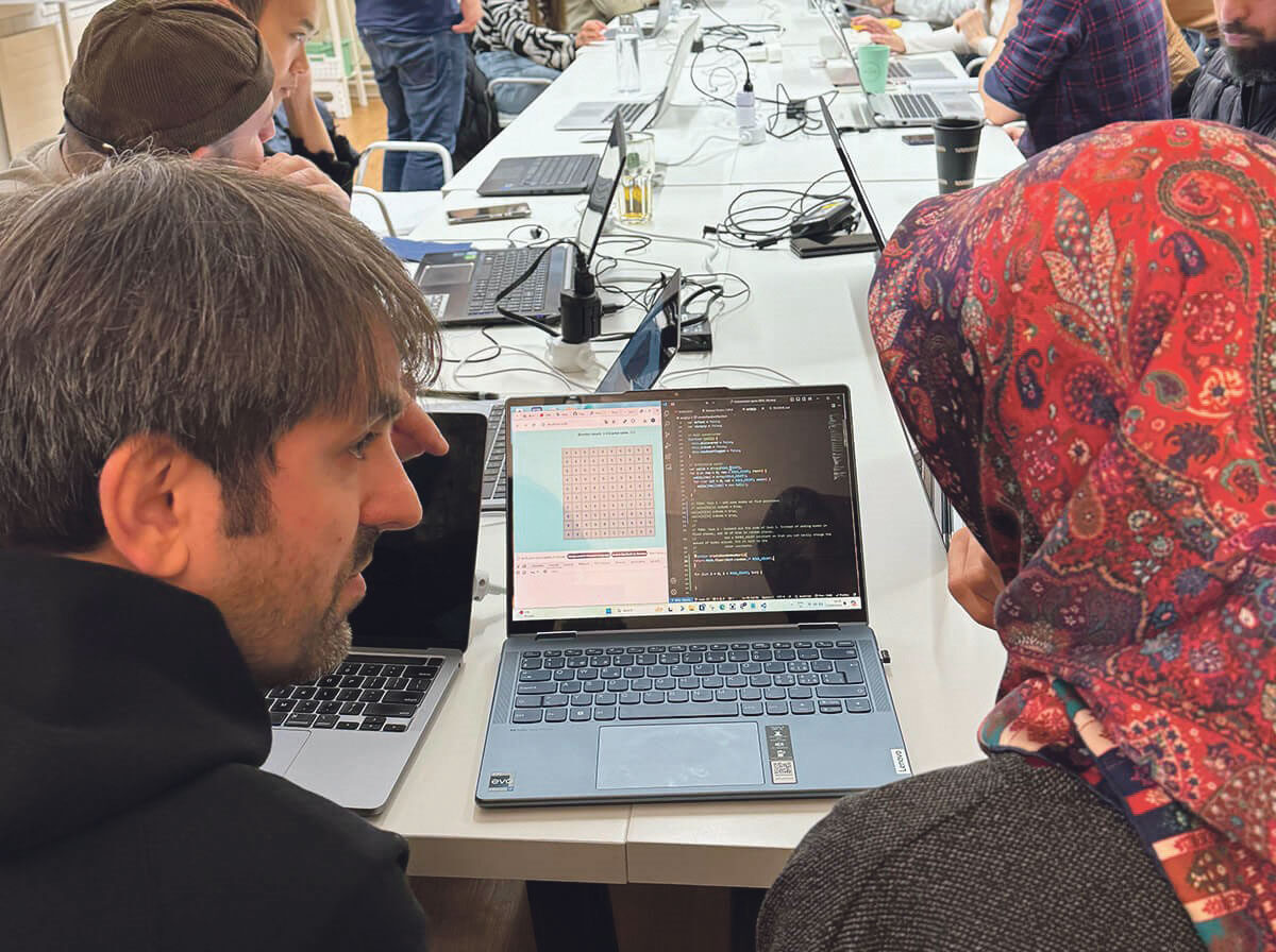 Die «Powercoders» im WipWest Huus